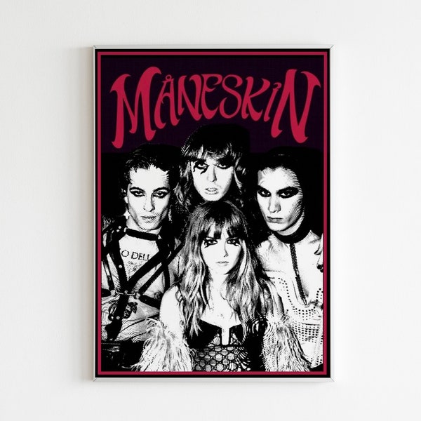 Maneskin Poster - Etsy