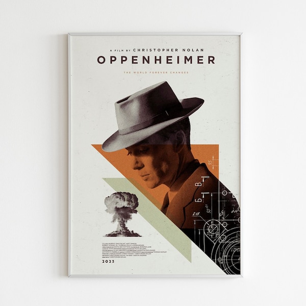 Oppenheimer poster - Etsy Österreich