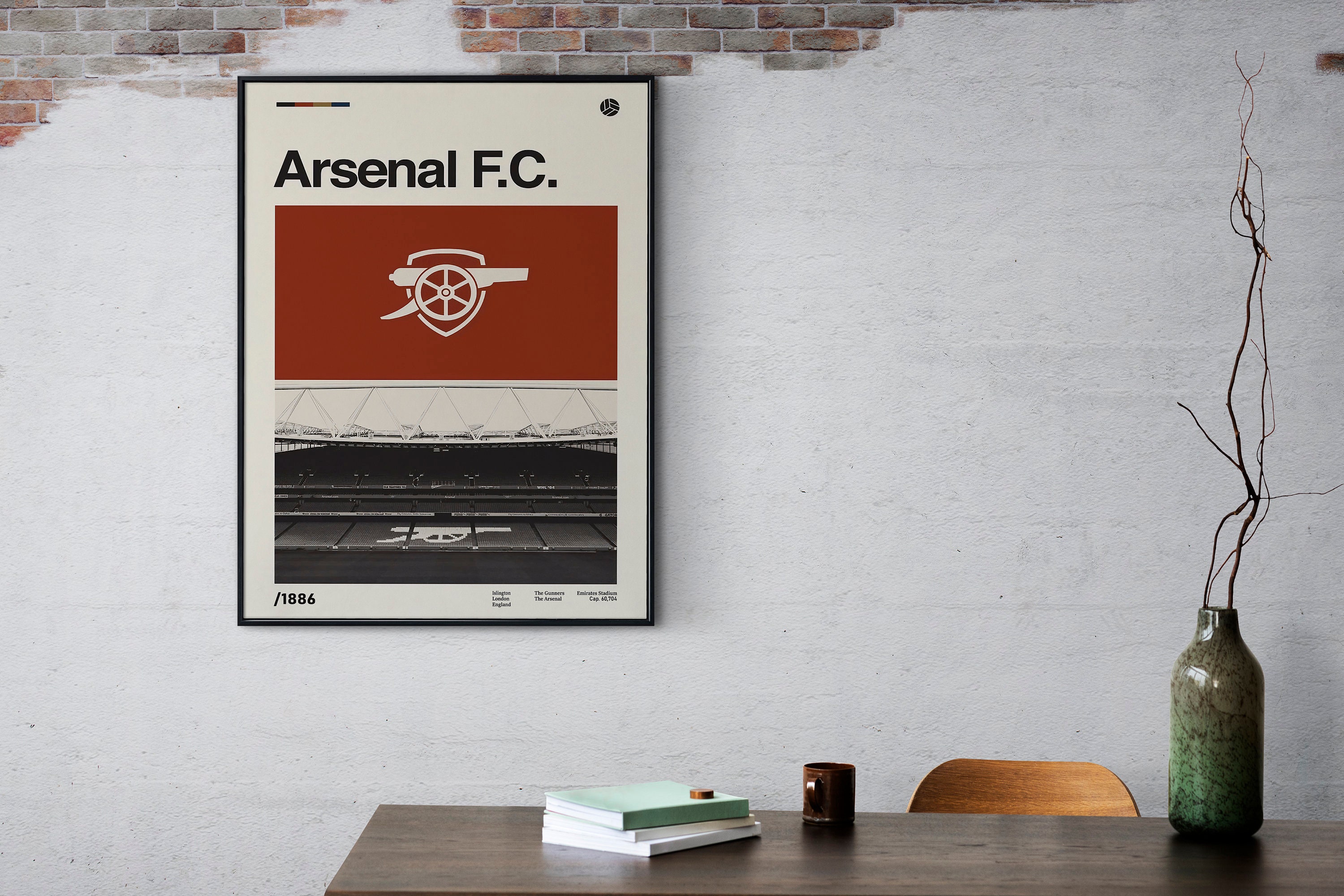 Arsenal Poster, Emirates Stadium Poster, Wall Art, Wall Decor, 4K ...