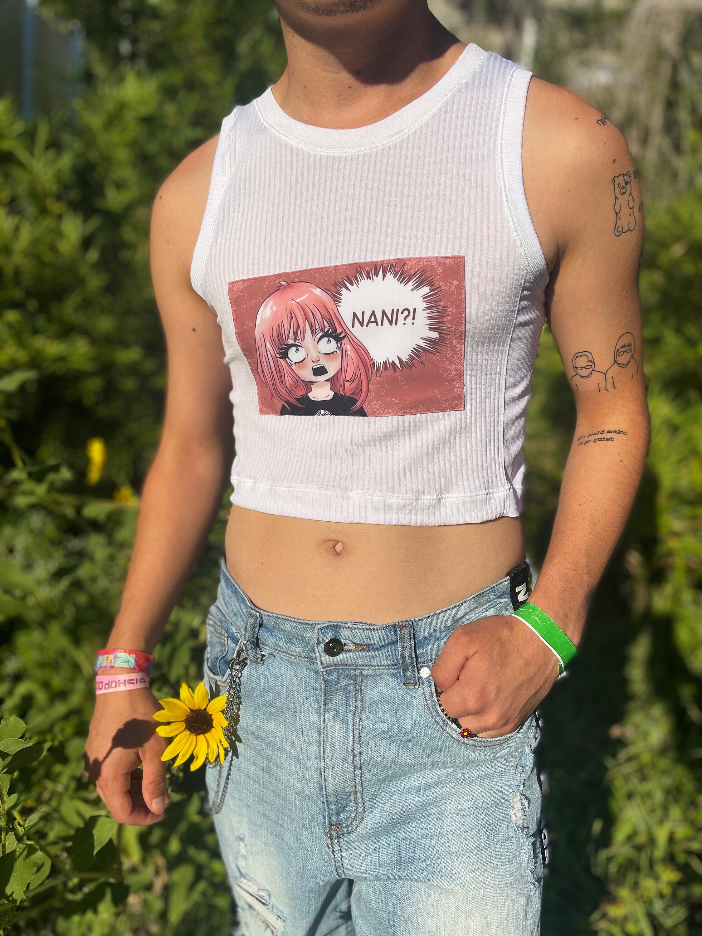 Nani?! Crop Tank - Etsy