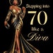 Stepping Into 40, 50, 60 and 70 Birthday Digital Image With Background ...