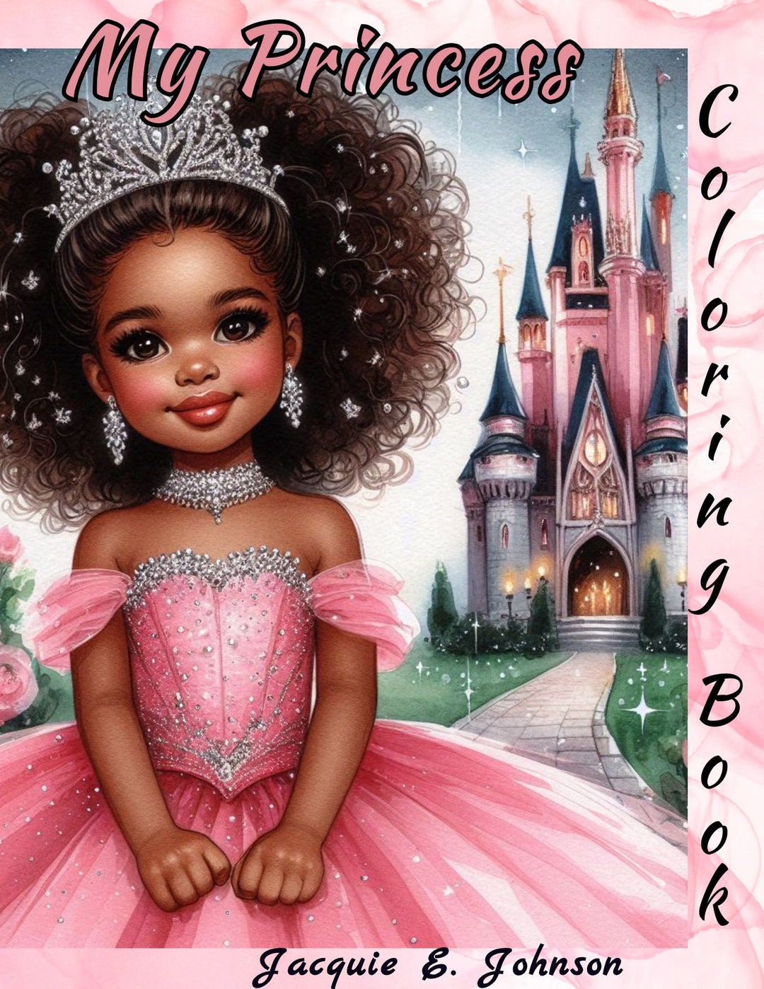 My Princess Coloring Book - Etsy
