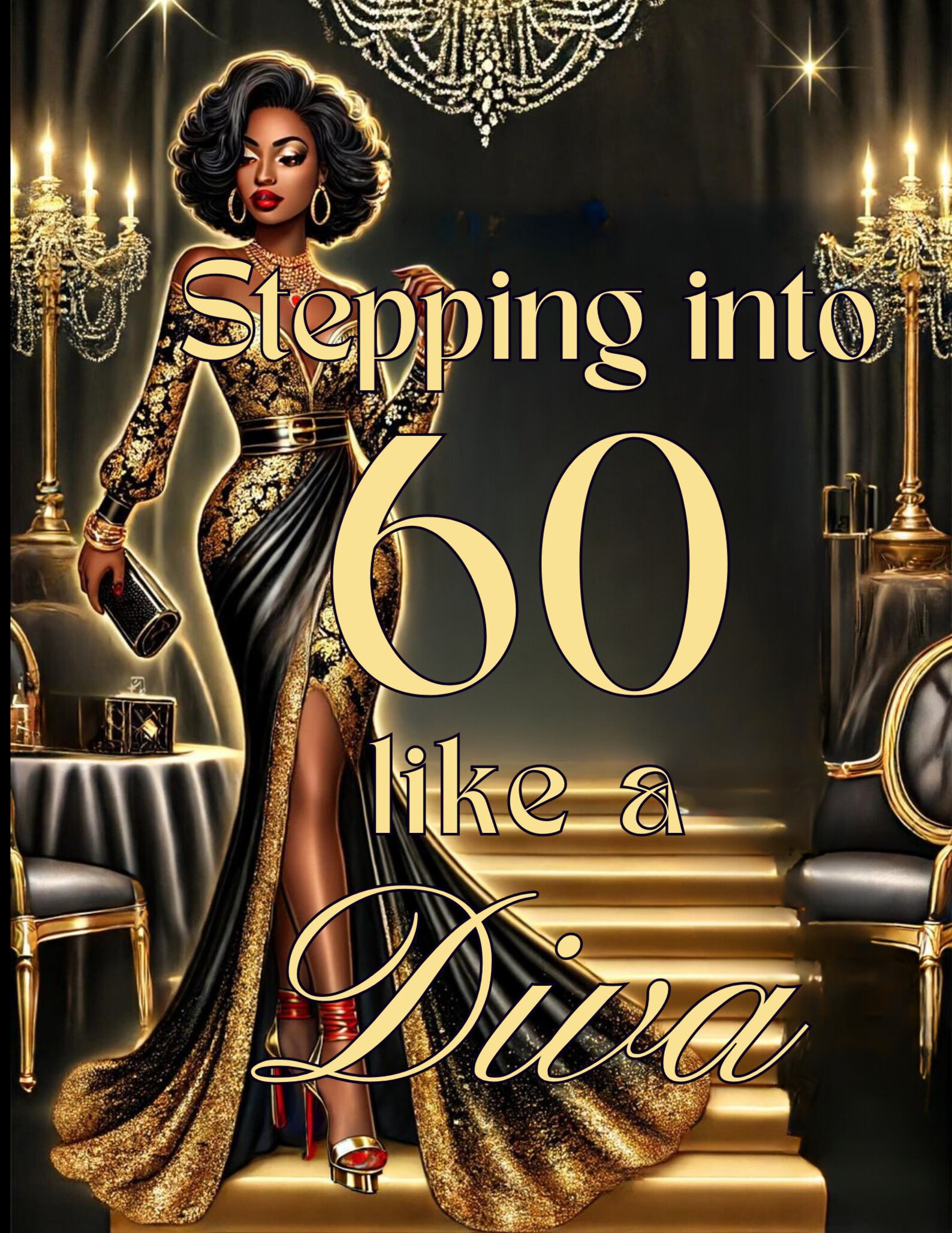 Stepping Into 40, 50, 60 and 70 Birthday Digital Image Bundle - Etsy