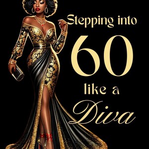 Stepping Into 40, 50, 60 and 70 Birthday Digital Image With Background ...