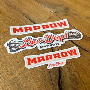 The Marrow Logo Sticker - 3 Pack - Etsy