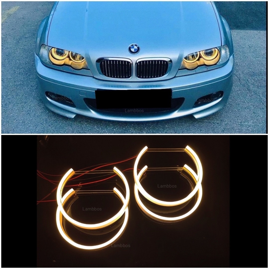BMW E46 Angel Eyes Ring Cotton Led - Etsy