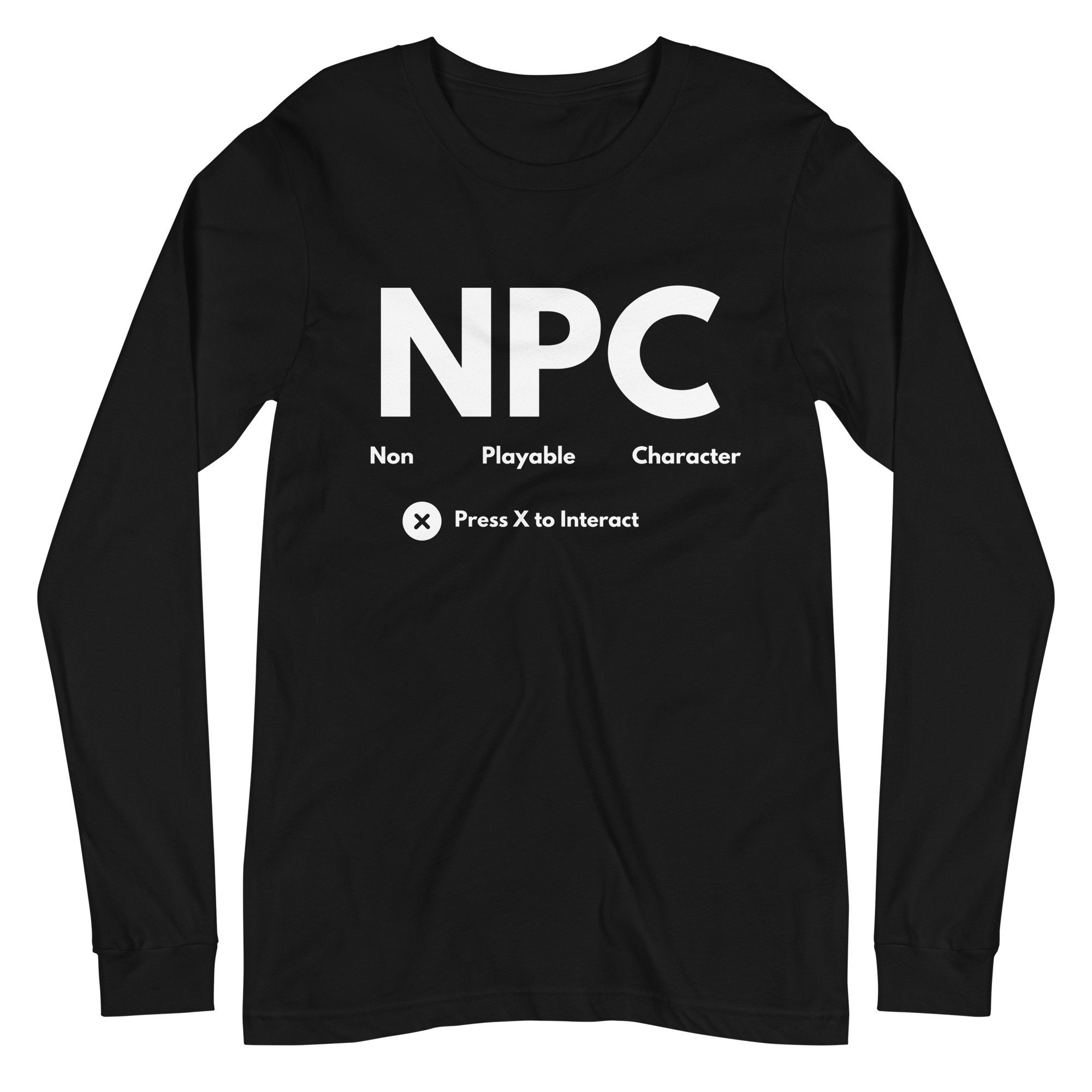 NPC Shirt, Non Playable Character Shirt, Gamer Shirt, Funny Gaming ...
