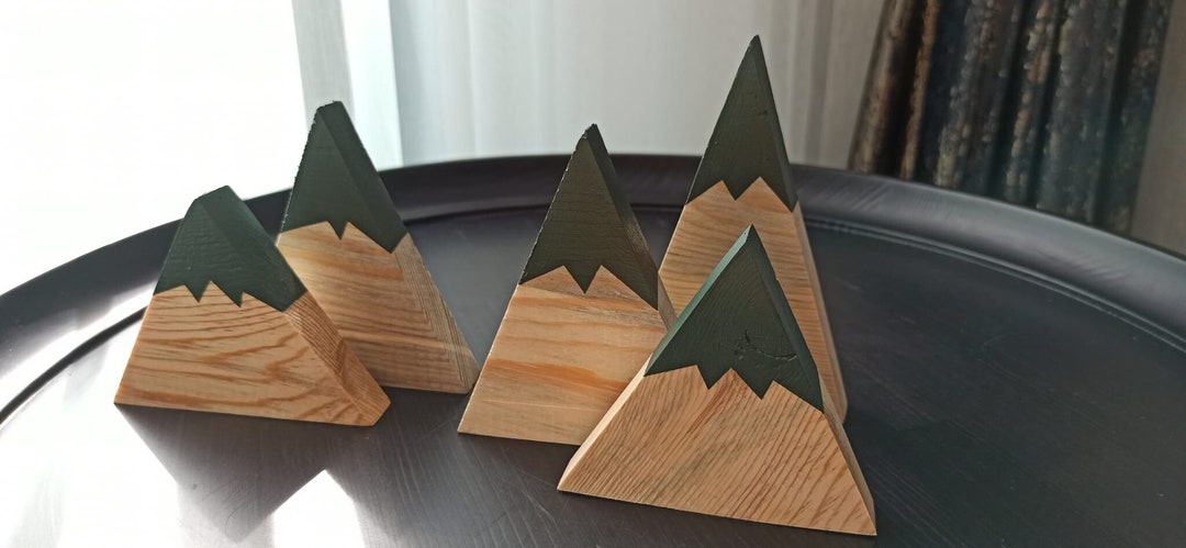 Wood Mountain Decor, Mountain Ranges, Kids Room Decor, Home Goods Decor ...