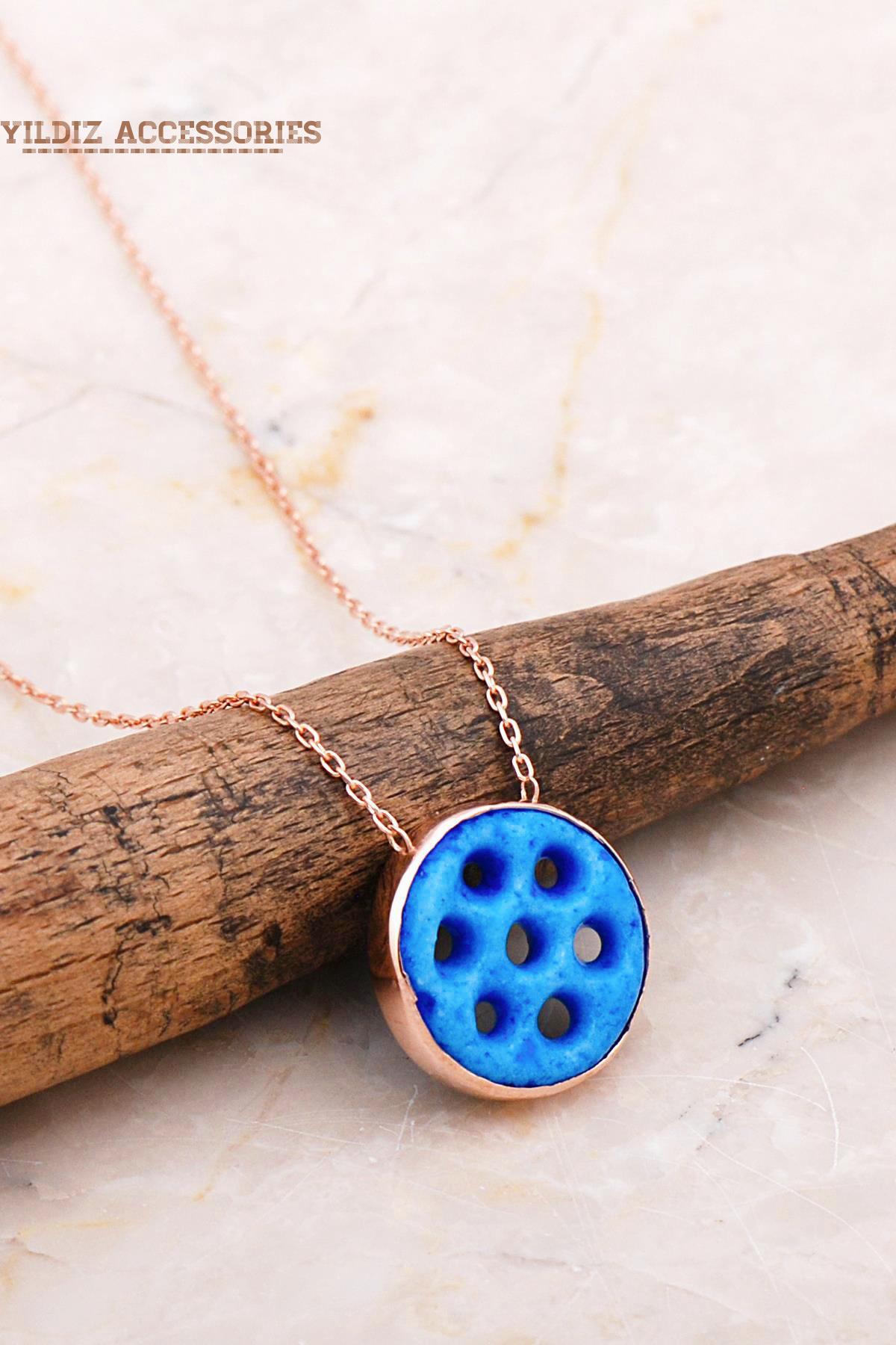 Assyrian Bead Necklace • 925 Sterling Silver Necklace • Handmade Mardin ...