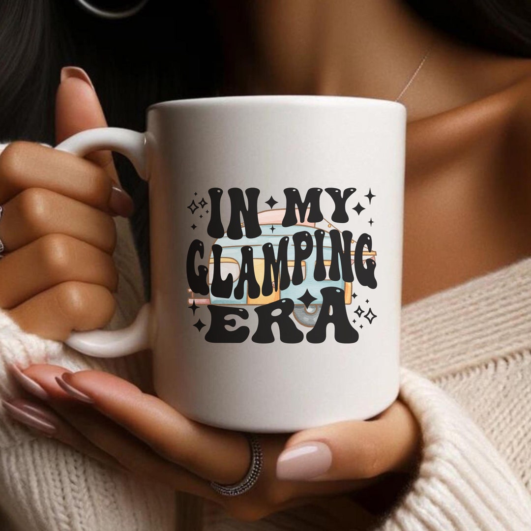 Glamping Coffee Cup "in My Glamping Era" Mug Cozy Campground Mug ...