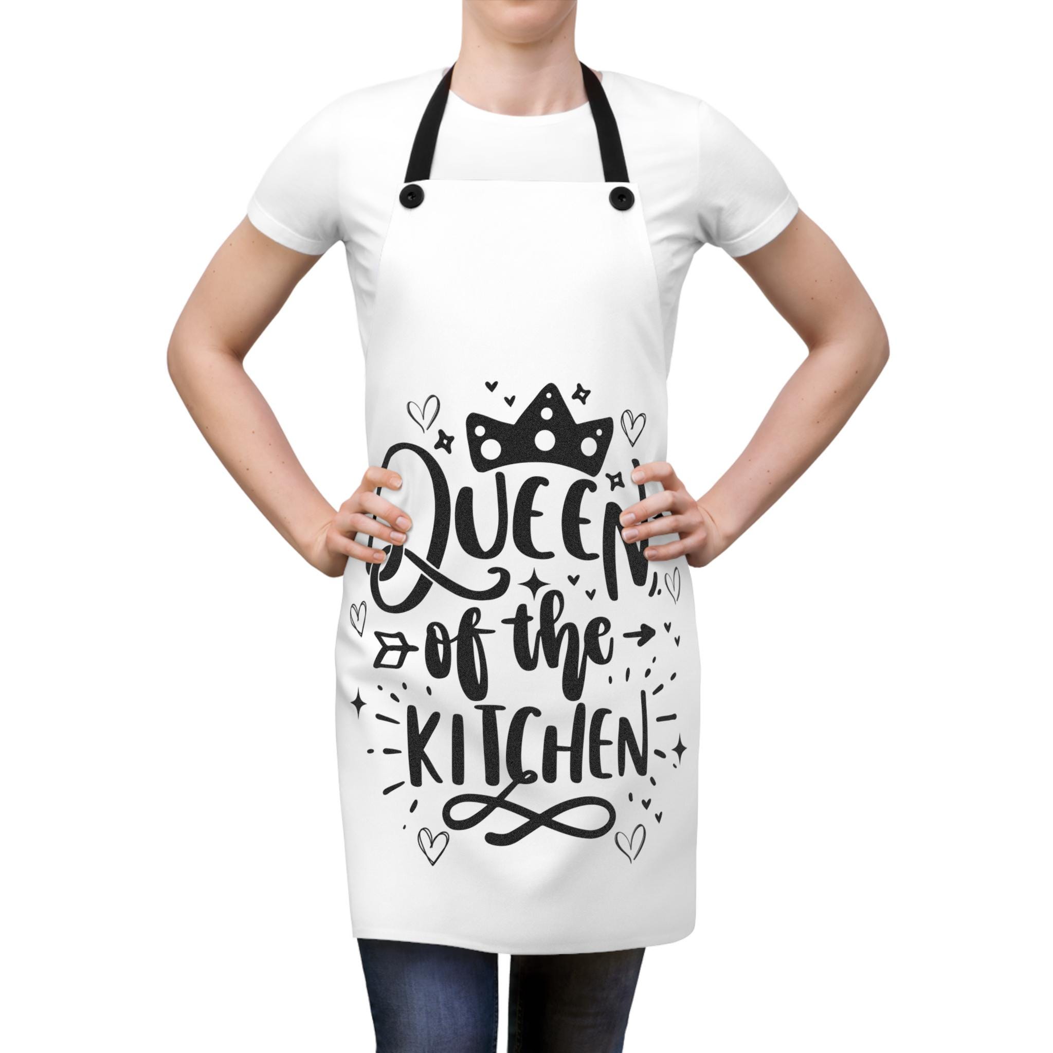 Chef Apron Queen of the Kitchen Baking Apron Cooking Apron for Women ...