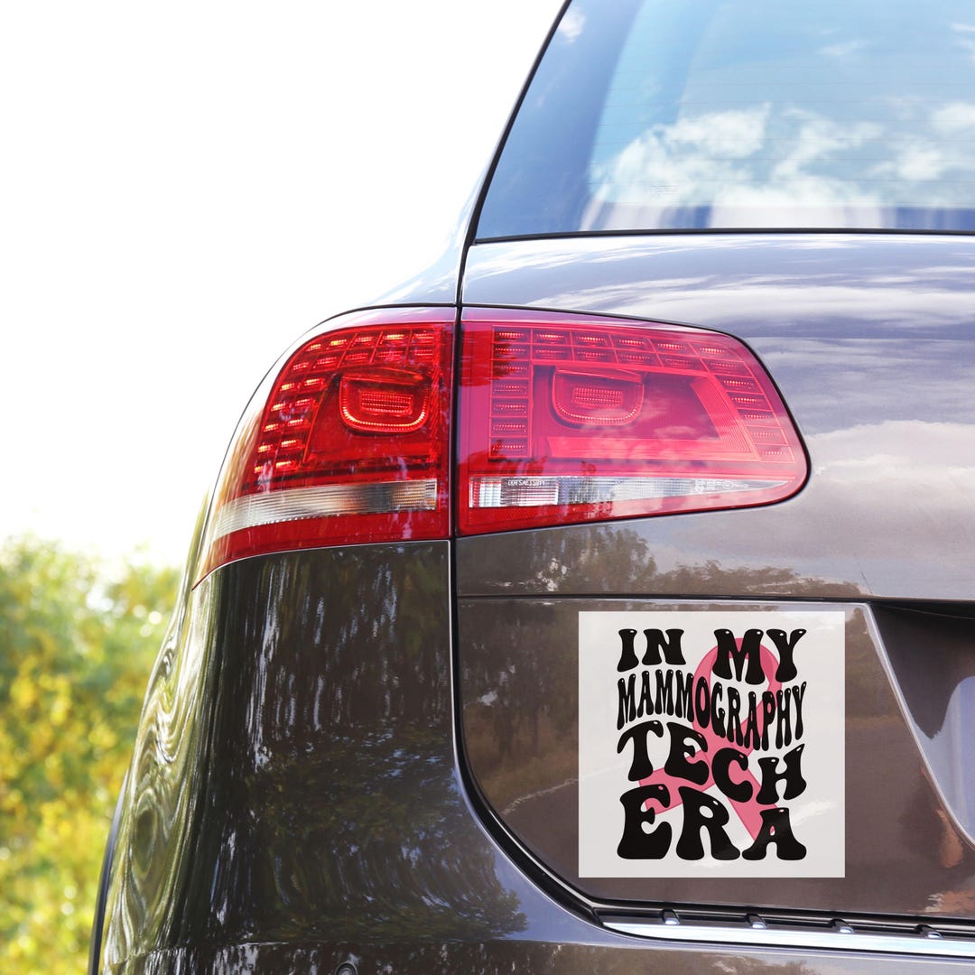 Mammography Tech Bumper Magnet Mammo Tech Bumper Sticker Show Support ...