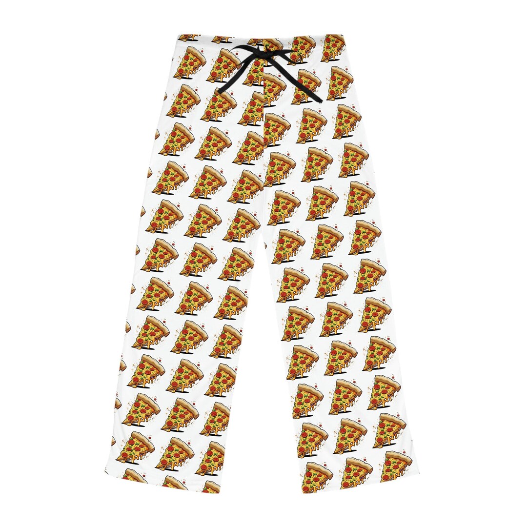 Pajama Pants, Pizza, Gift for Her, Gift for Him, Funny Pants, Funny ...
