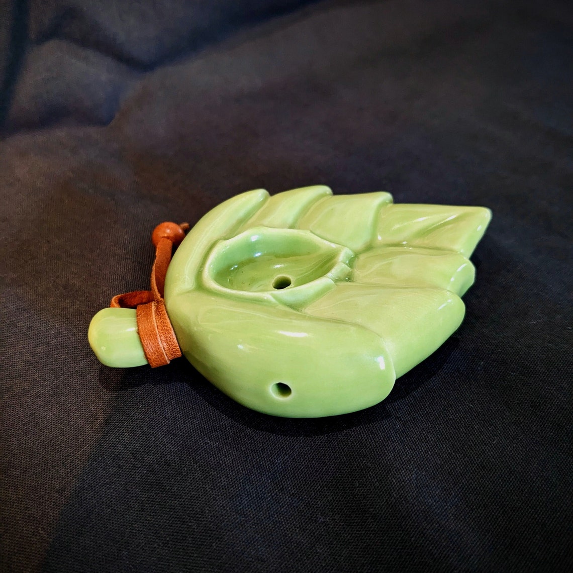 Ceramic Leaf Pipe Lotr Hobbit Smoking Bowl Gift - Etsy