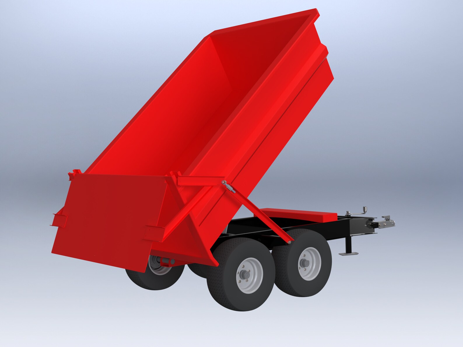 Design Plans for Heavy Duty Dump Wagon (walking Beam Suspension ...