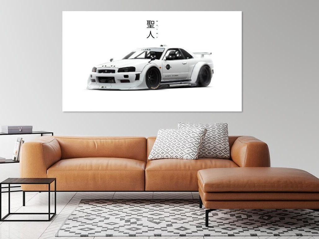 Exotic JDM Car Collection Art Prints: Rev Your Engines and Hang These ...