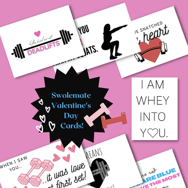 Printable Gym Cards - Etsy