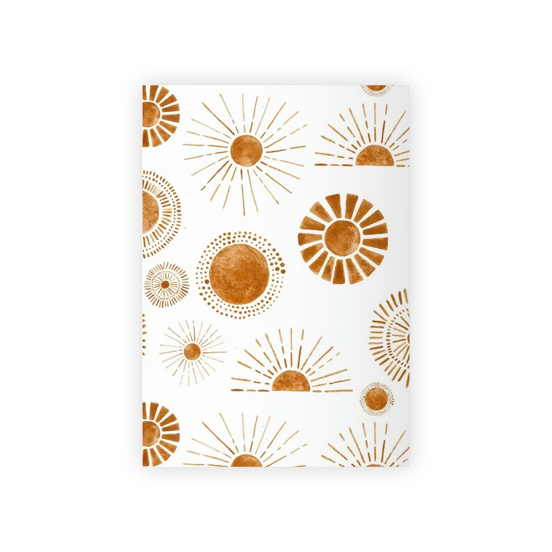 Good Sun Boho Gift Wrapping Paper Rolls, 1pc - Etsy
