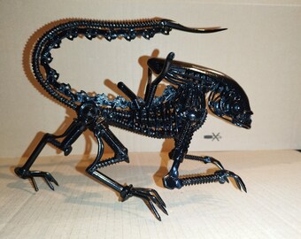 Alien Inspired Recycled Scrap Metal Art - Etsy