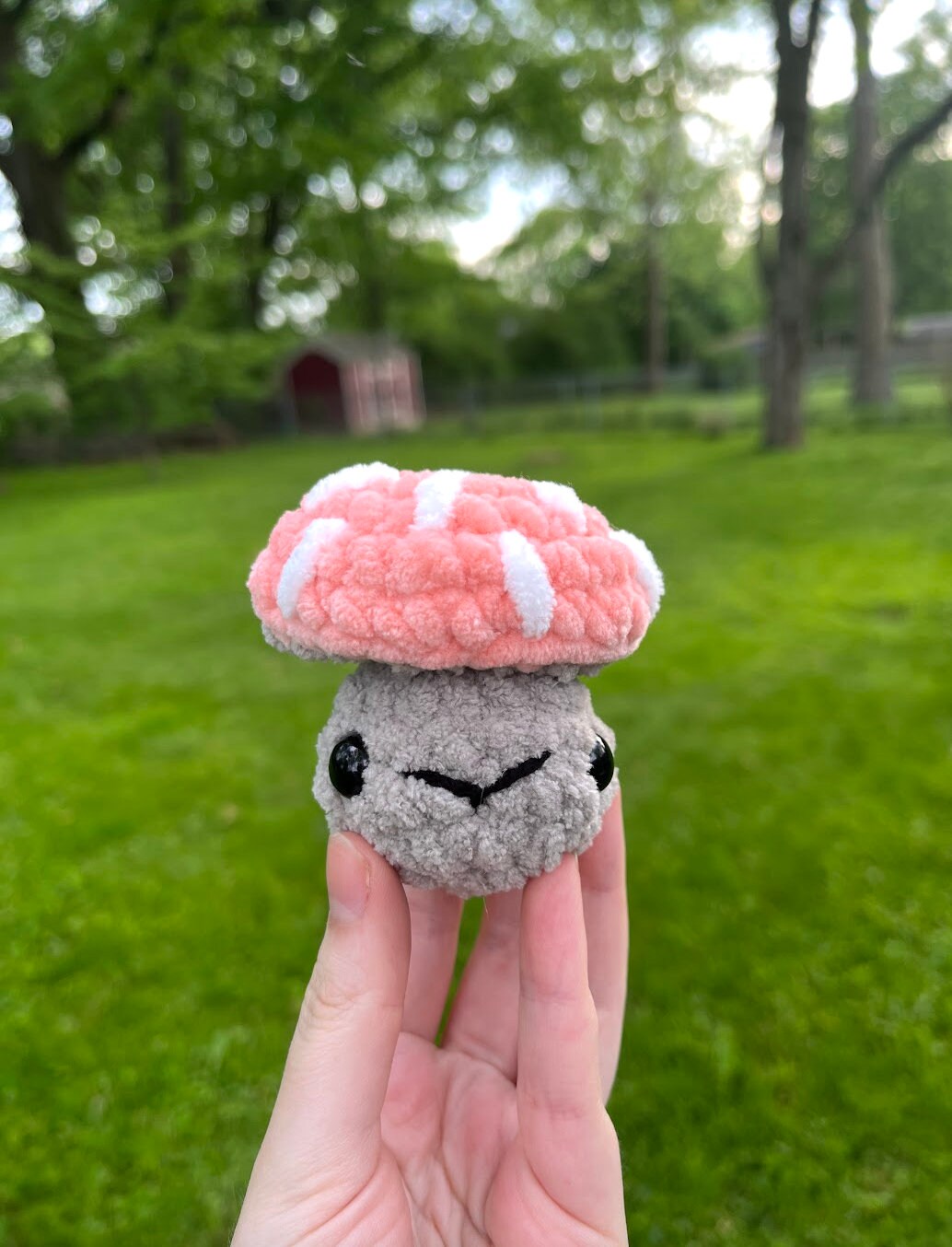 Crochet Mushroom Fidget Crochet Fidget Mushroom Plush Fidget Plush - Etsy