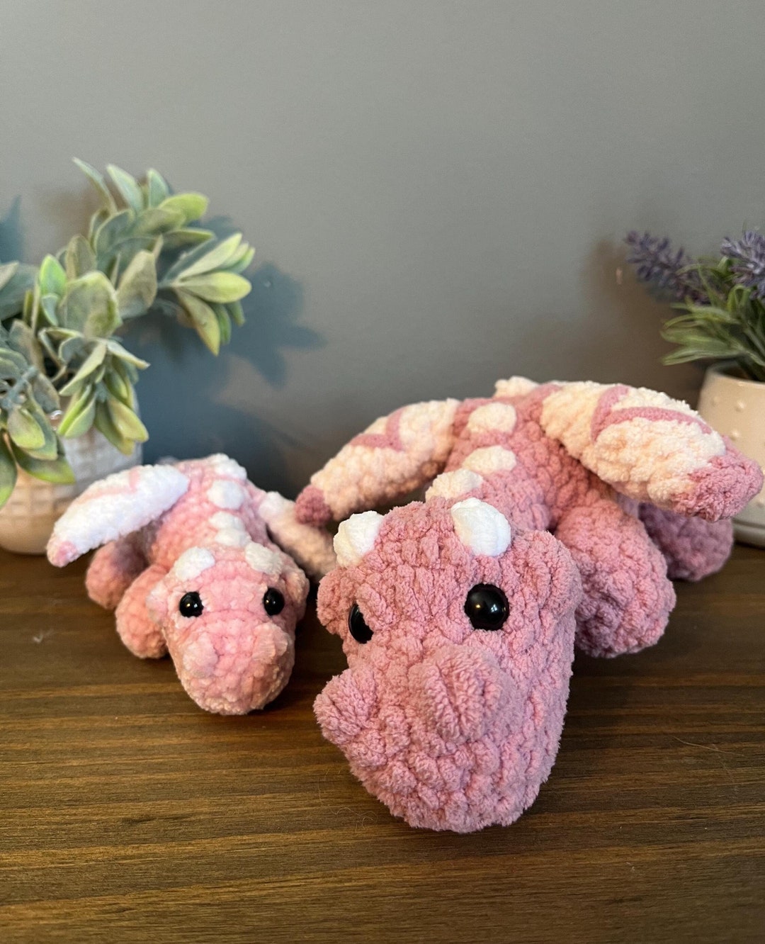 Crochet Dragon Plush | Crochet Mini Dragon Plush | Mini Crochet Dragon ...