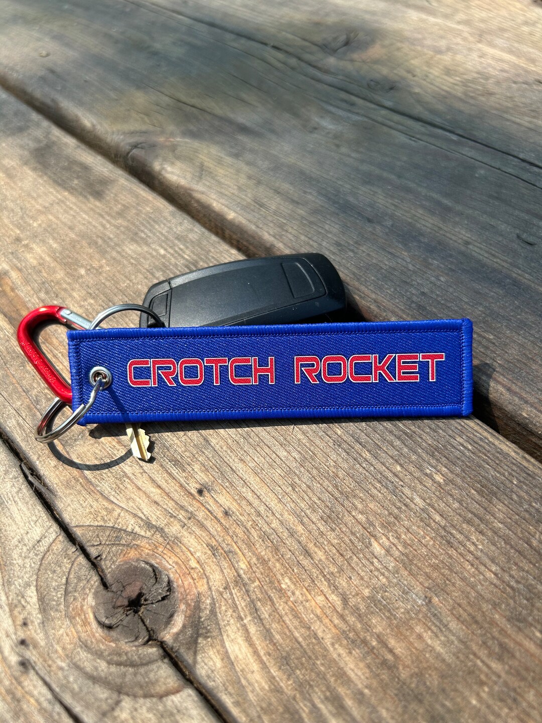 Crotch Rocket Custom Key Tag | Personalized Double-sided Jet Tag | Car ...