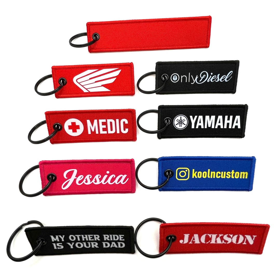 Custom MINI Keychains %30OFF When You Buy 3 or More Custom Jet Tag ...