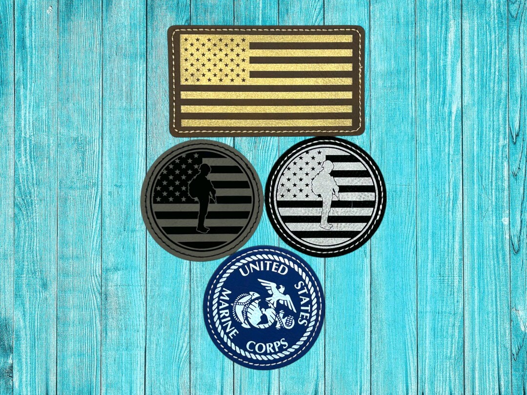 Custom Army Patches Custom Iron on Patches Leather Patch Any Logo, Any ...