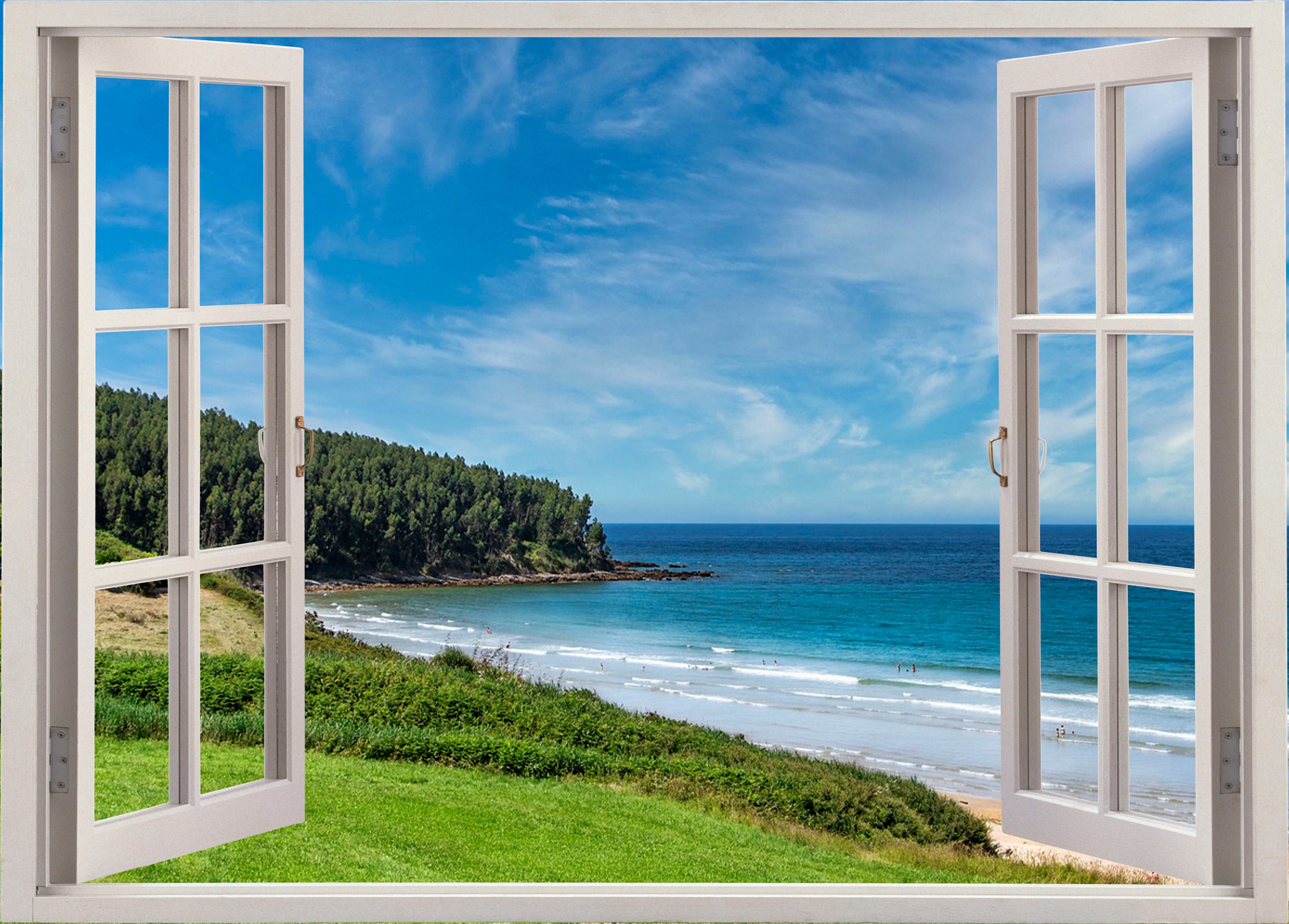Canvas Window View Window Print Instant Download - Etsy