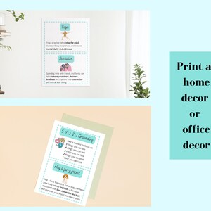 Coping Skills Card Printable for Adults| Mindfulness and Self-care ...