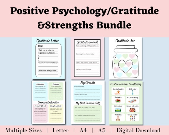 Positive Psychology Activities Engagement Is The Second Letter In The