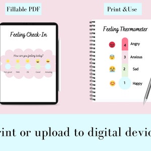 Mindfulness Printable| Breathing Exercise | Feeling Check-in & Feeling ...