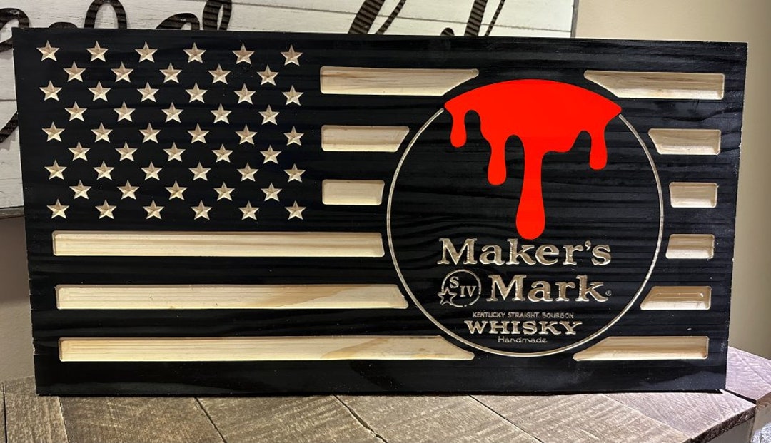 Makers Mark Flag Vcarve Pro, Vcarve Desktop, Crv, Svg, Dxf, Pdf ...