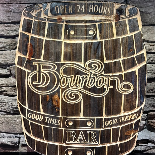 Bourbon Bar Svg - Etsy