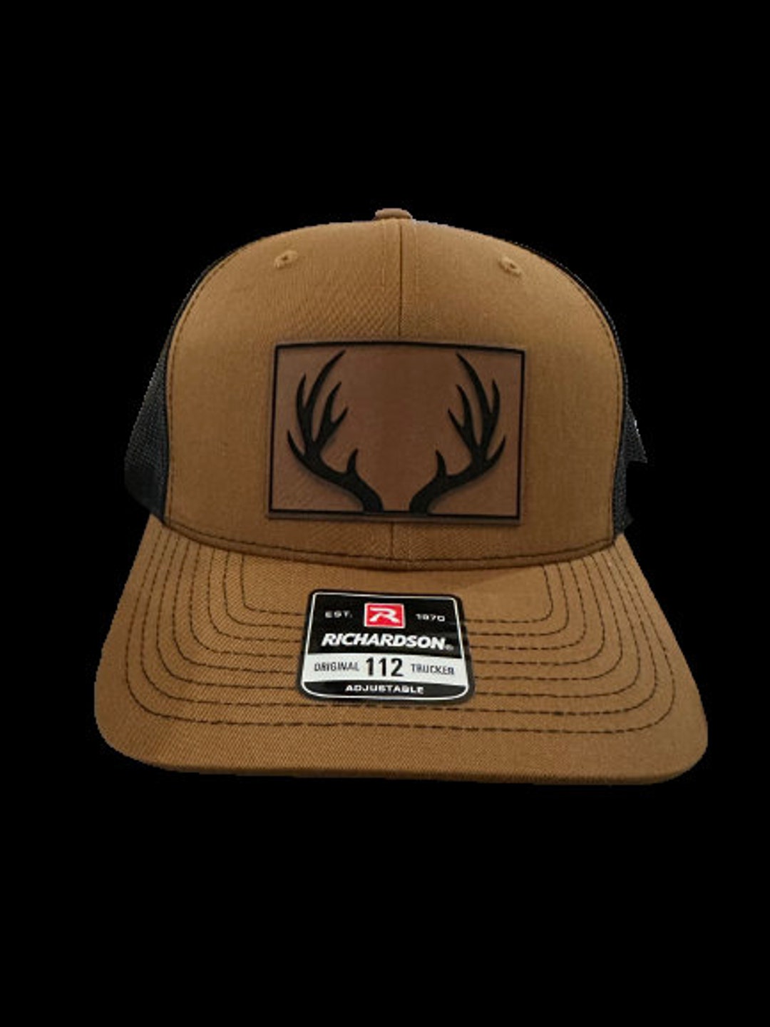 Antlers Carmel and Black Richardson 112 OSFM HAT - Etsy