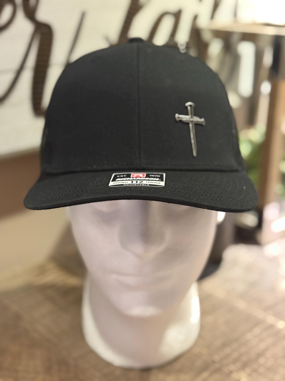 Chrome 3 Nails Cross Richardson 112 OSFM HAT - Etsy