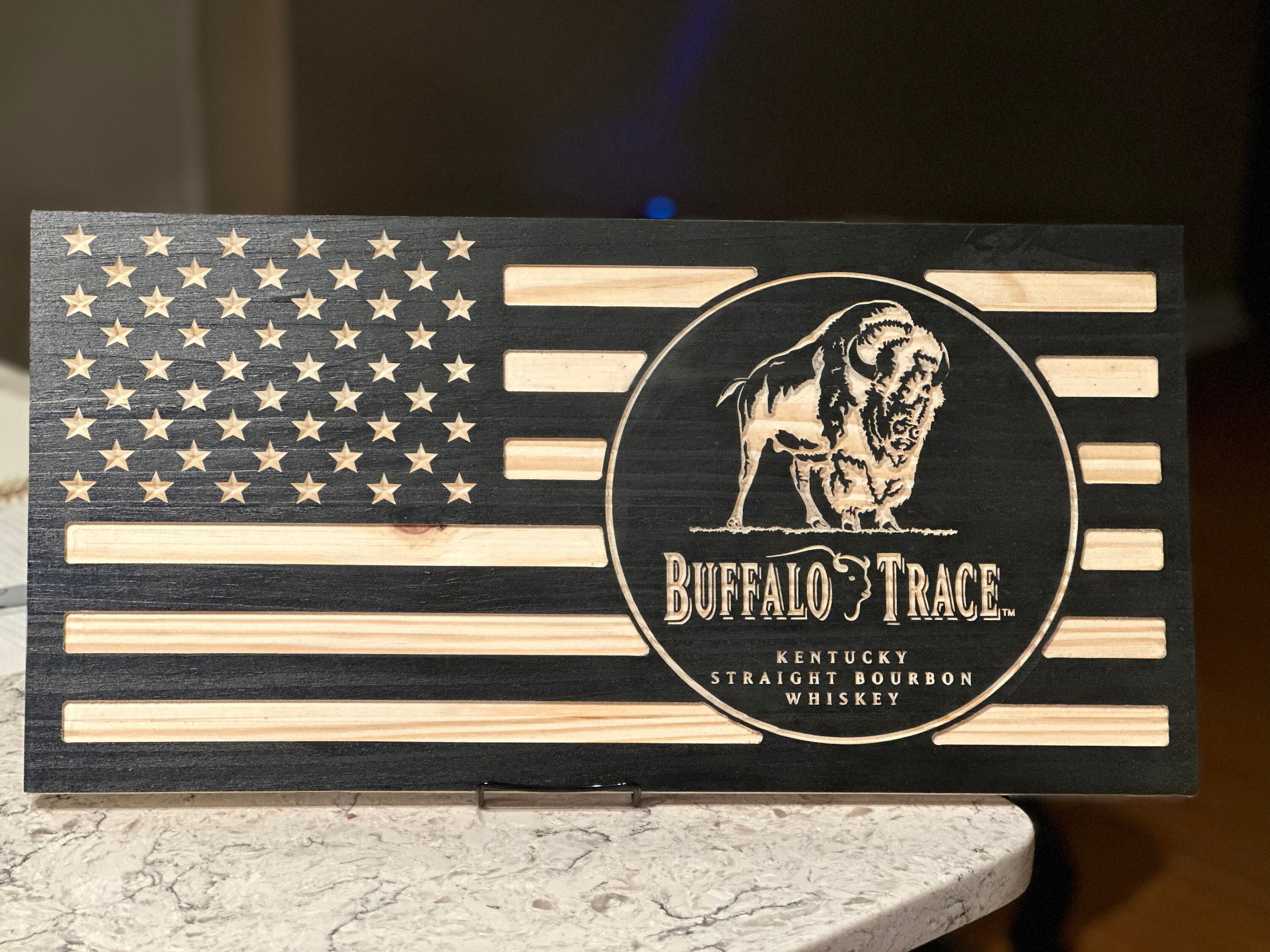 Buffalo Trace Flag Vcarve Pro, Vcarve Desktop, Crv, Svg, Dxf, Pdf ...