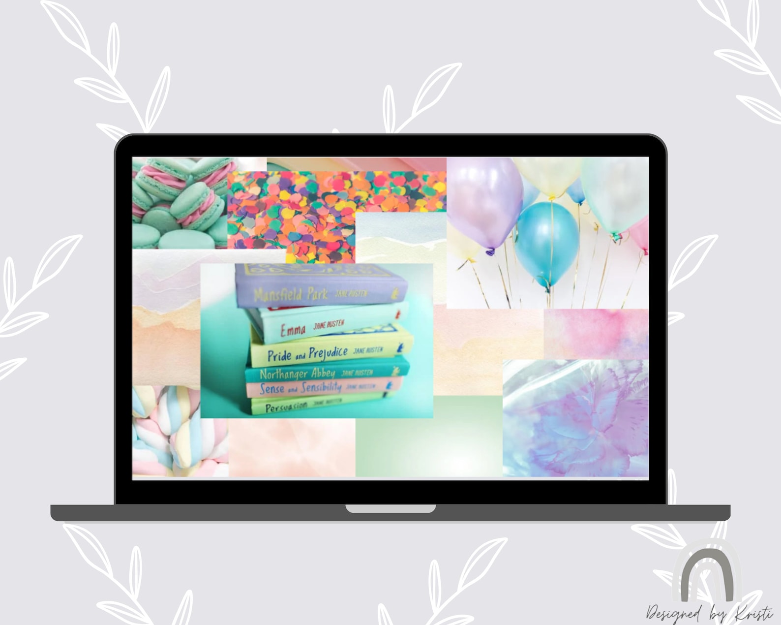 April Desktop Backgrounds | Digital Download | 1920x1090x | Spring ...