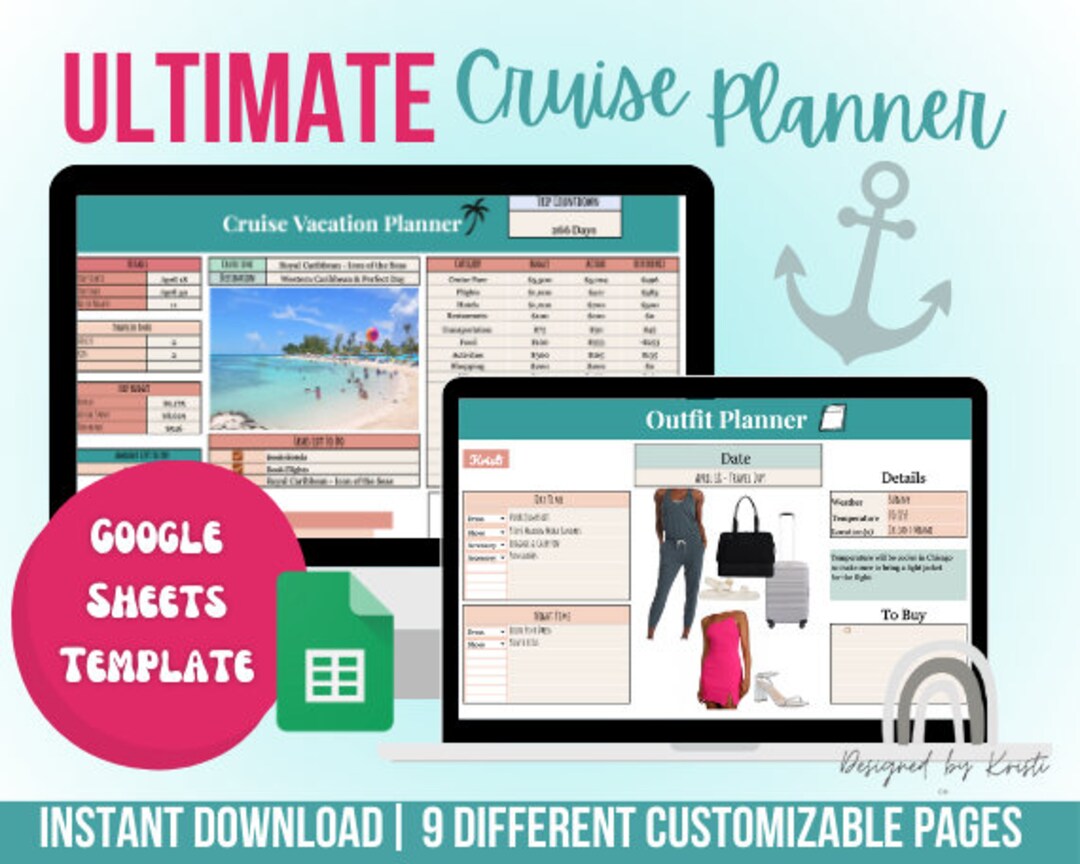 Cruise Planner Digital Travel Planner for Cruise Itinerary Digital ...