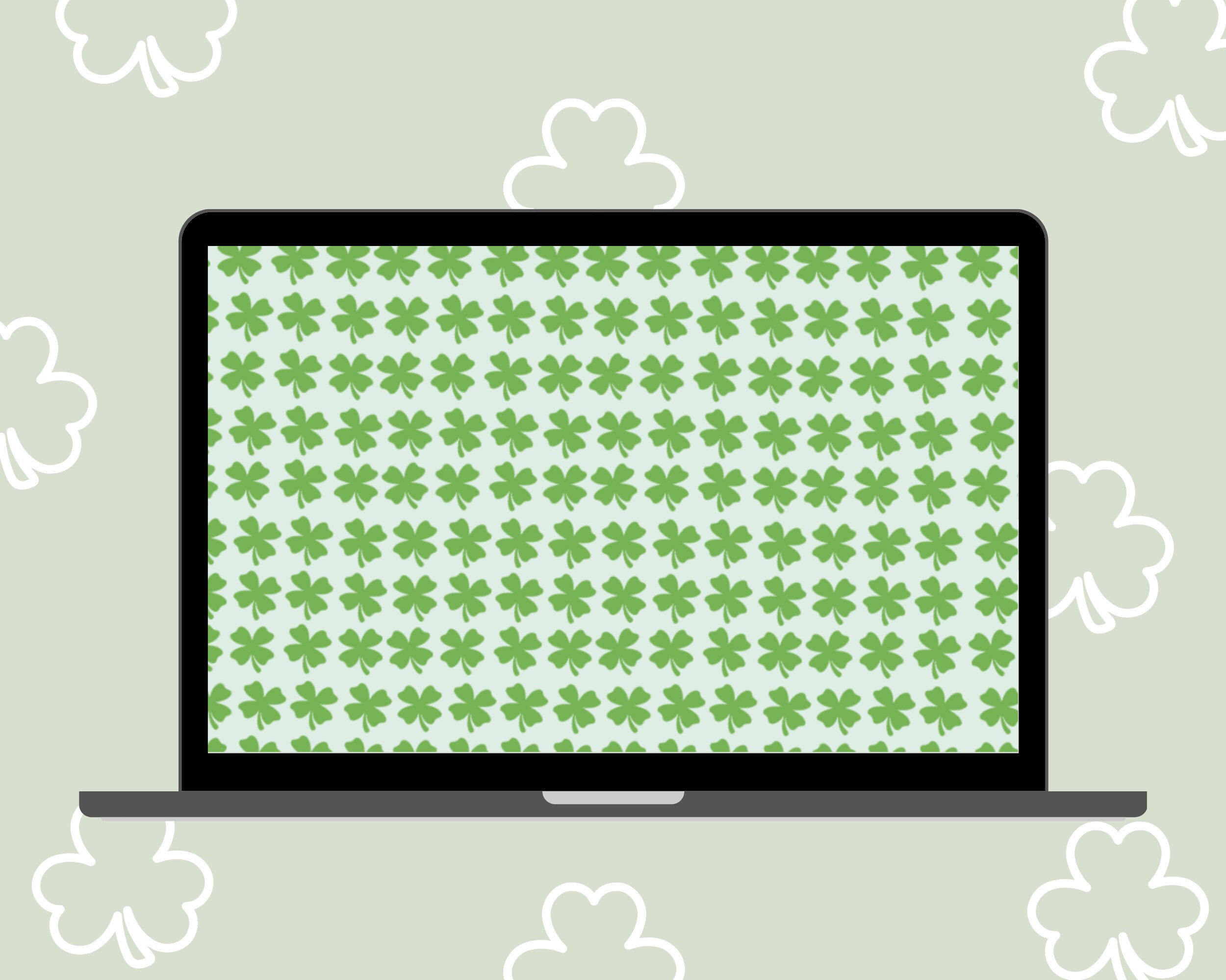 March Desktop Backgrounds Digital Download 1920x1090x St Patricks Day ...