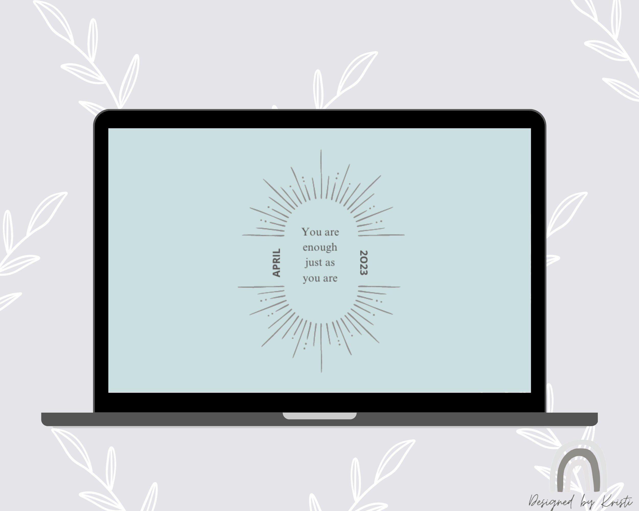 April Desktop Backgrounds | Digital Download | 1920x1090x | Spring ...