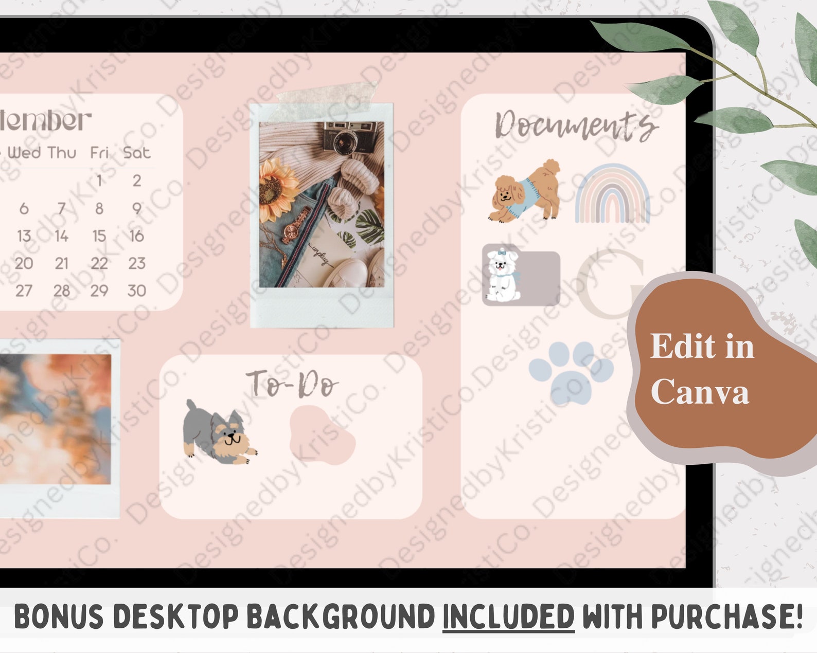 DOGS Desktop Folder Icons + BONUS Wallpaper, Mac + Windows Folder Icons ...