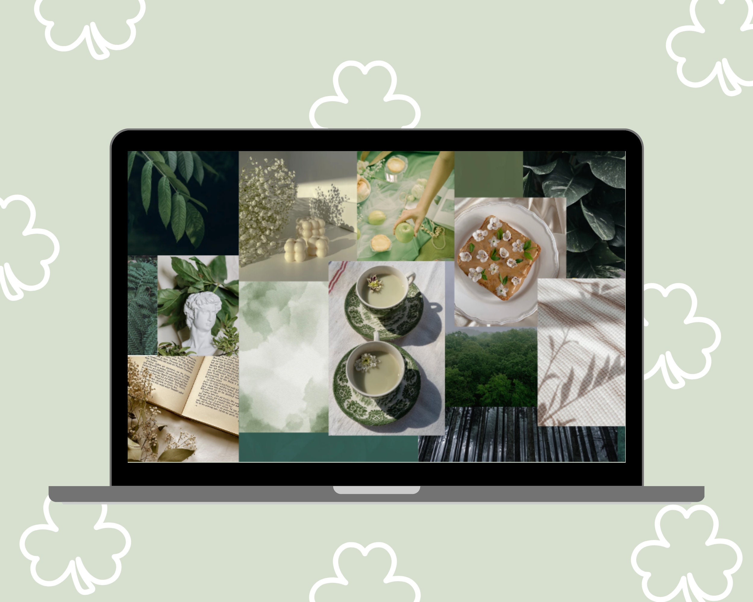 March Desktop Backgrounds Digital Download 1920x1090x St Patricks Day ...