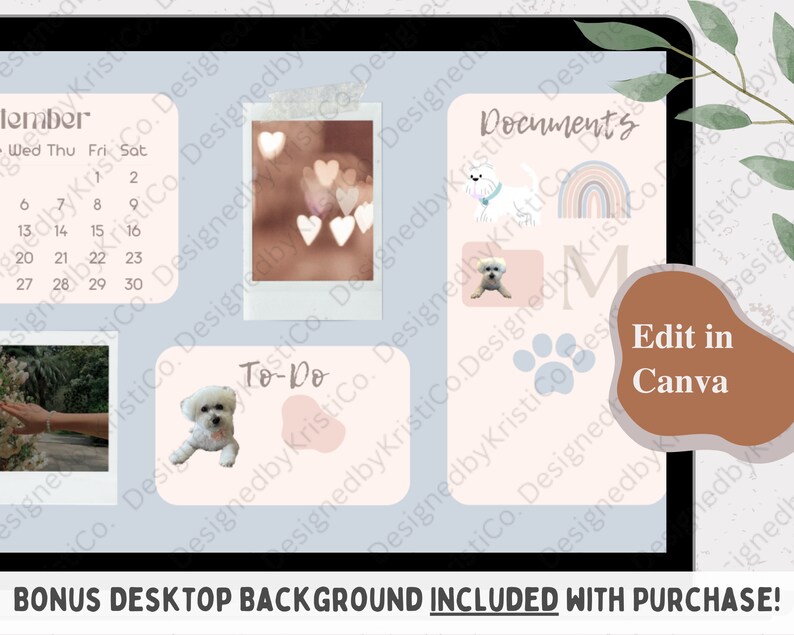 DOGS Desktop Folder Icons + BONUS Wallpaper, Mac + Windows Folder Icons ...