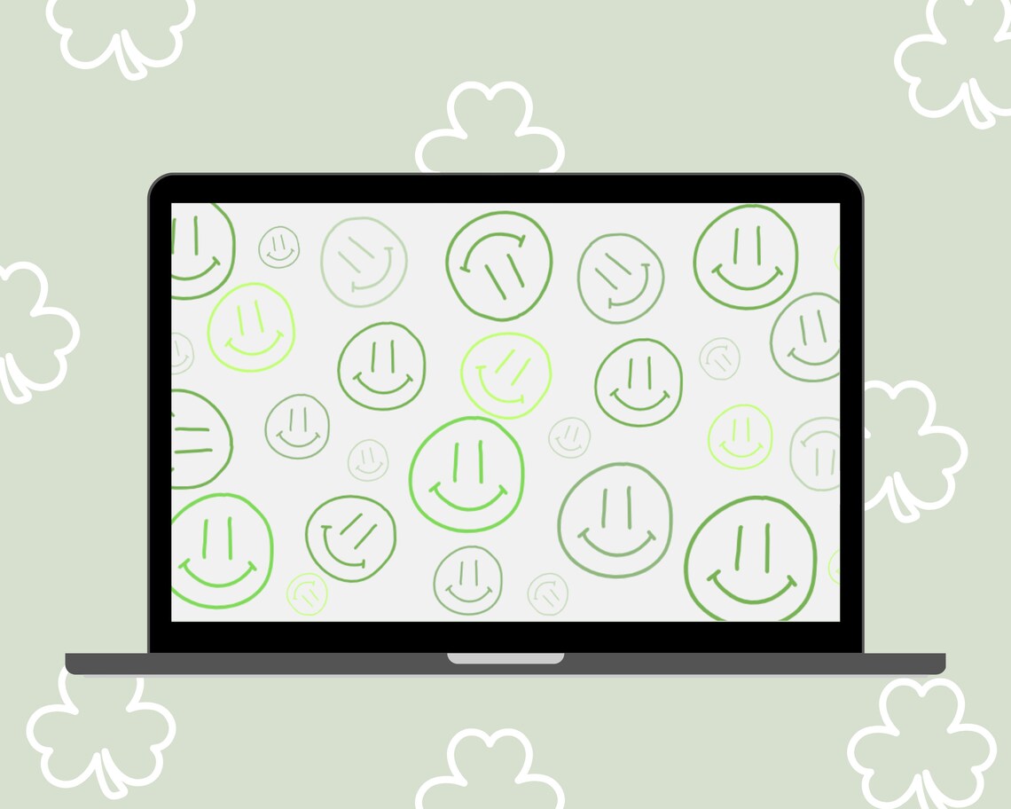 March Desktop Backgrounds Digital Download 1920x1090x St Patricks Day ...