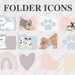 DOGS Desktop Folder Icons + BONUS Wallpaper, Mac + Windows Folder Icons ...