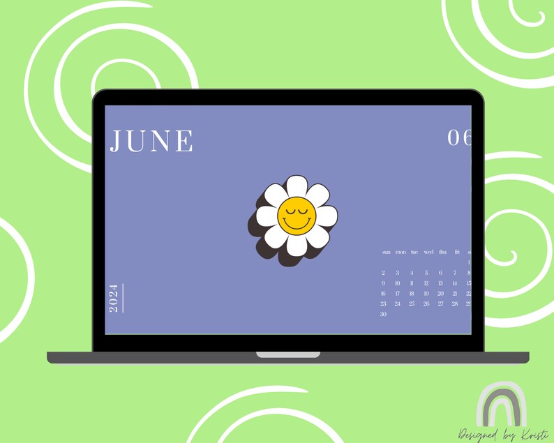 June Desktop Backgrounds | Digital Download | 1920x1090x | Summer ...