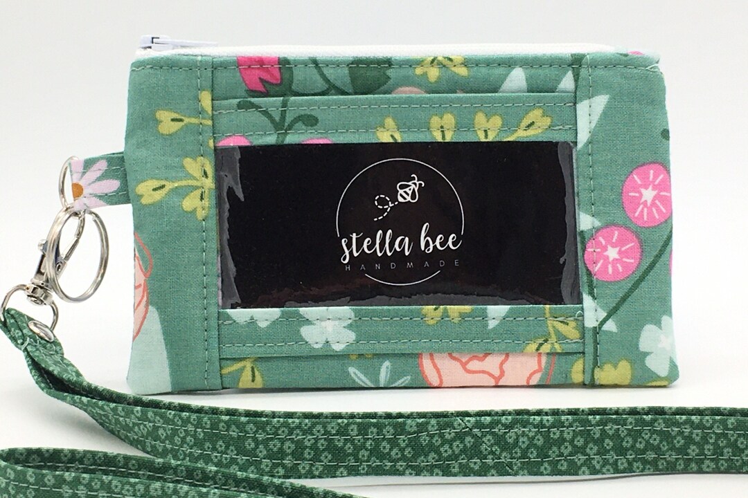 Badge Holder With Lanyard, Coin Pouch With ID Pocket, Keychain Wallet ...