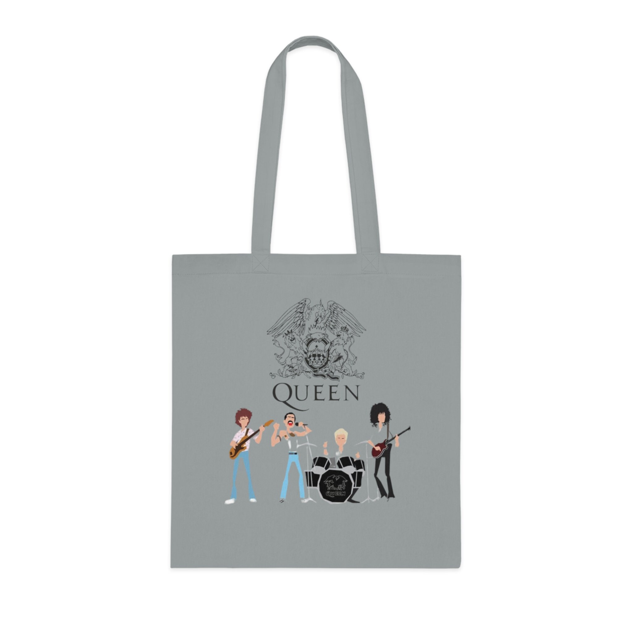 Queen Tote Bag, Rock Band Album Cover Art, Queen Art Tote Bag, School ...