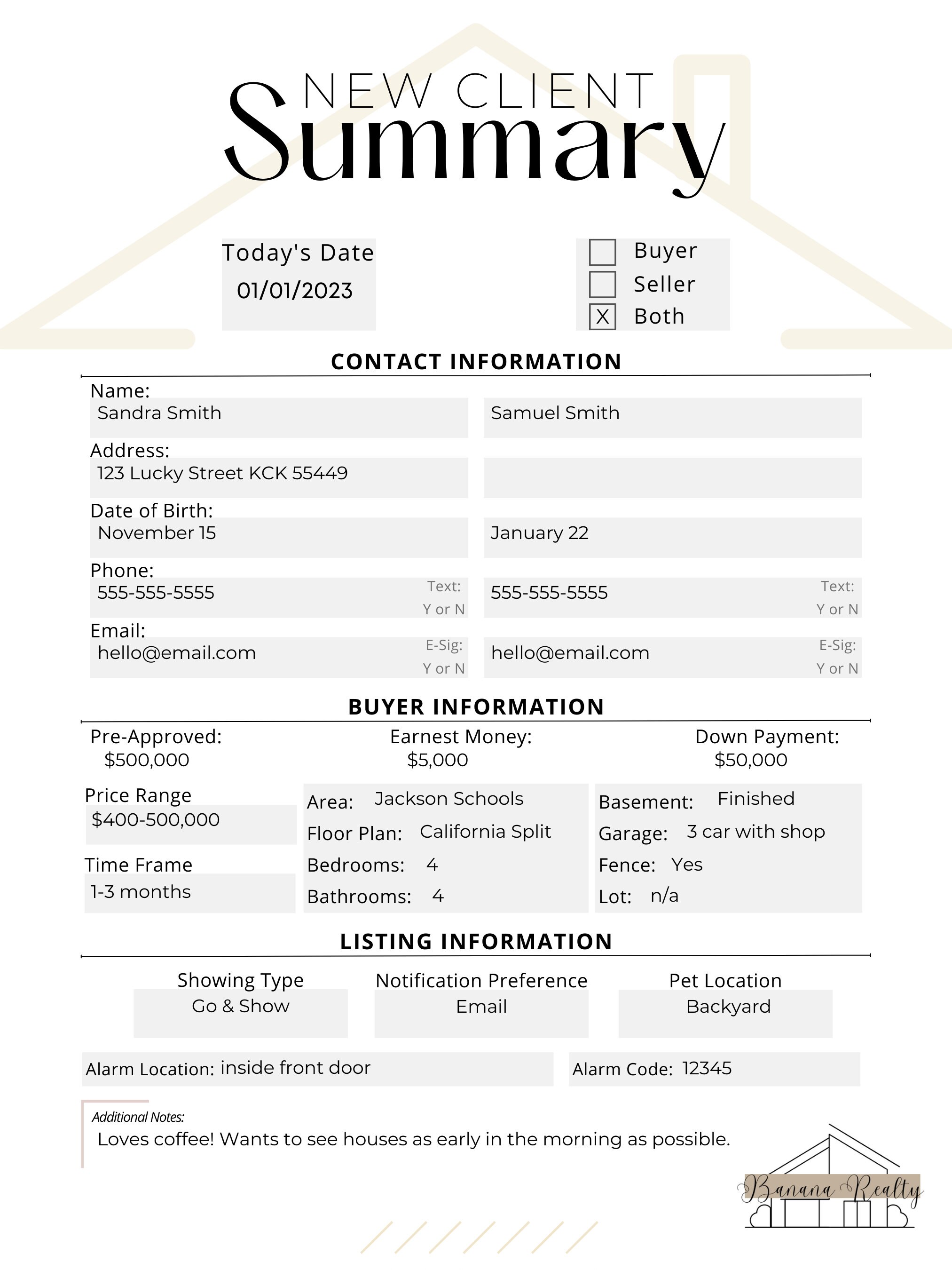 Summary Bundle for Real Estate Marketing for Realtors Canva Template ...